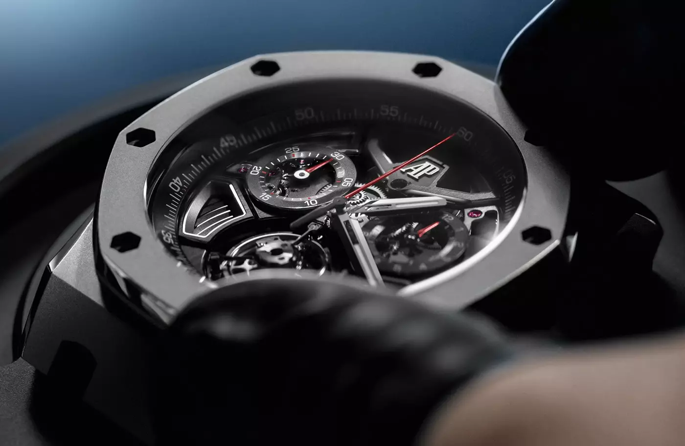 Audemars Piguet onthult limited-edition Royal Oak Offshore zelfopwindend Flying Tourbillon chronograaf horloge in nieuwe 43 mm kast 3085_1