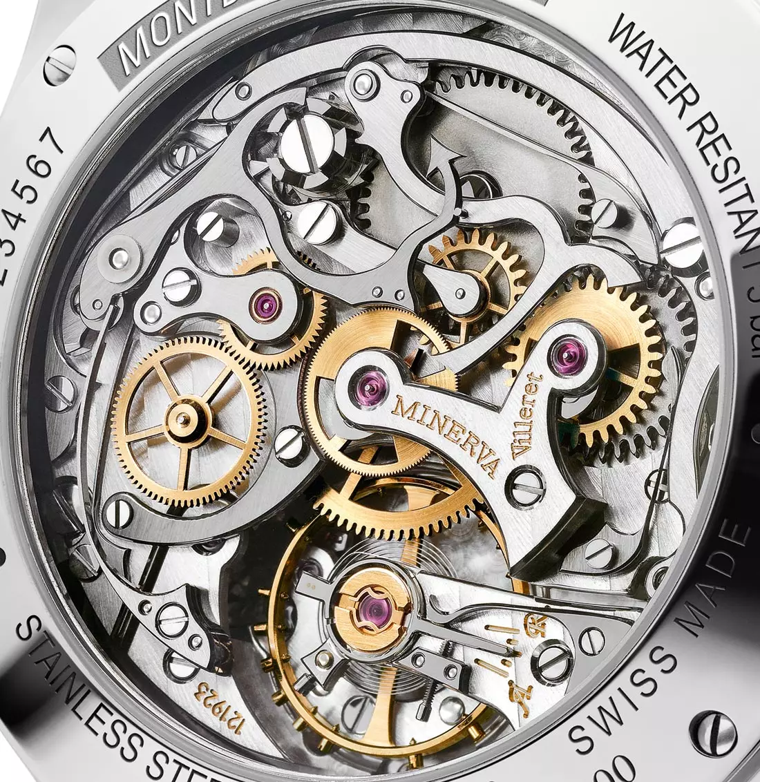 Pulsometrový strojek Montblanc Heritage Manufacture