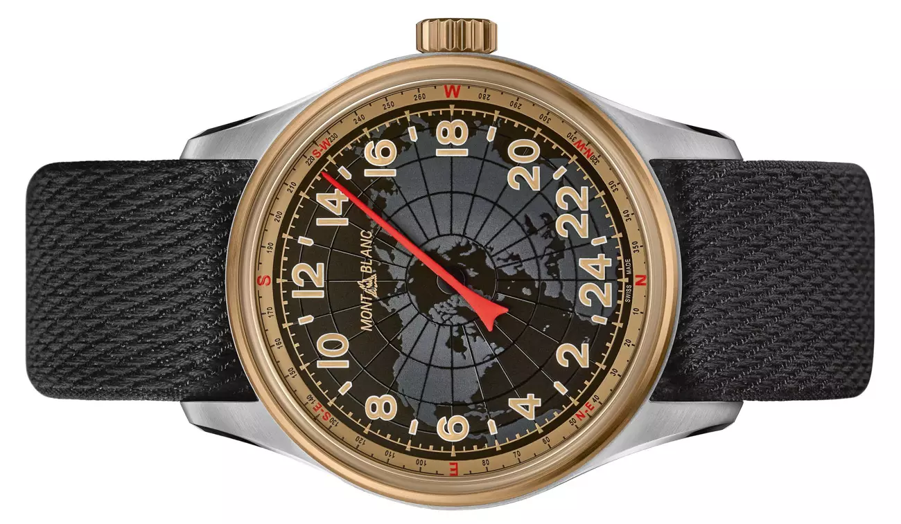 Montblanc 1858 Uathoibríoch 24H Watch An bhfuil ionadh slick Aonair - Hander 31700_3