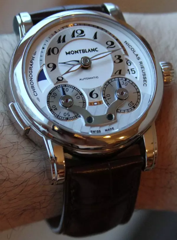 Montblanc Nicolas Rieussec Chronograph Automaattinen kellon tarkistus 31715_2