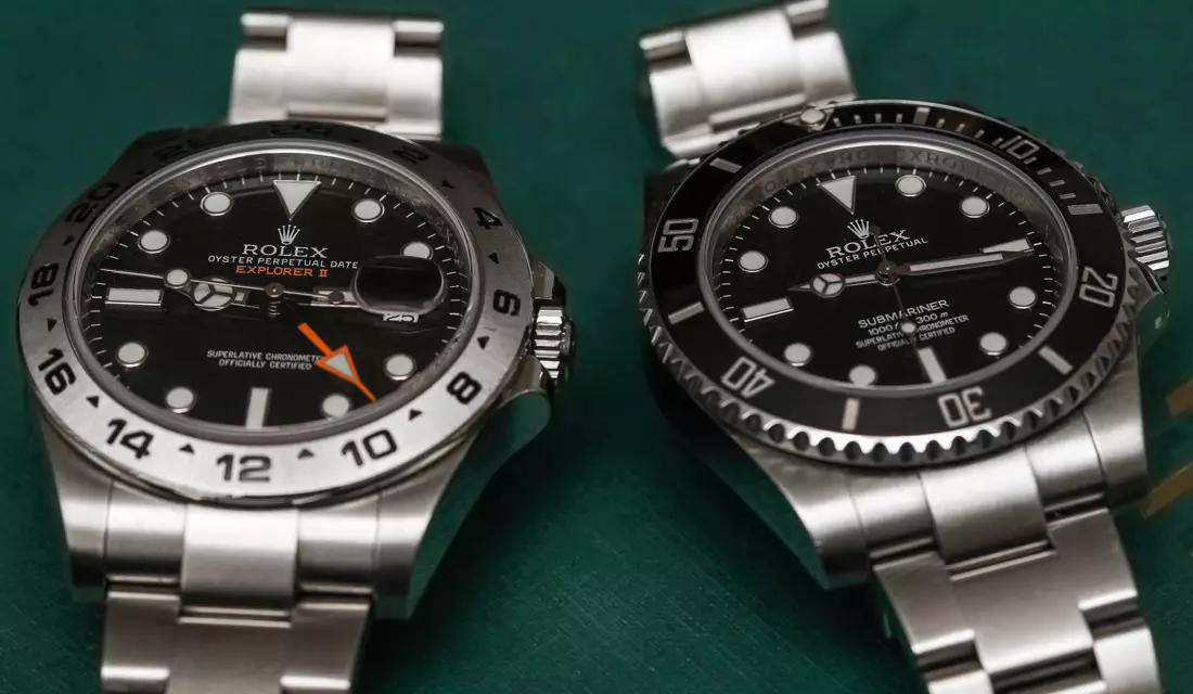 Quin Rolex comprar? El submarinista vs. Revisió comparativa de rellotges Explorer II | Pàgina 2 de 3 31889_1