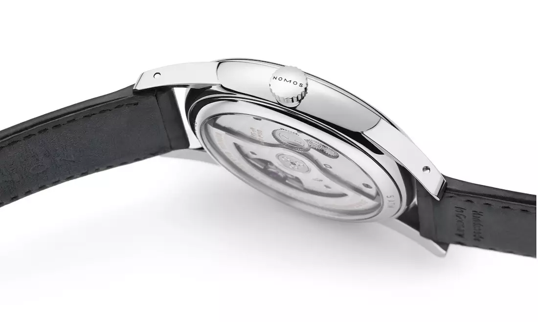 Hodinky Nomos Orion Neomatik 41 Date v půlnoční modré a olivově zelené 32654_3