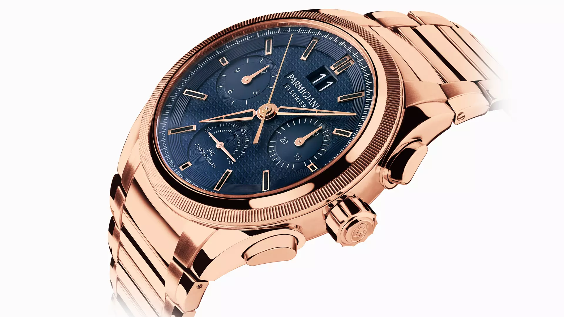 Parmigiani представляет Tondagraph GT Rose Gold Blue 33094_1