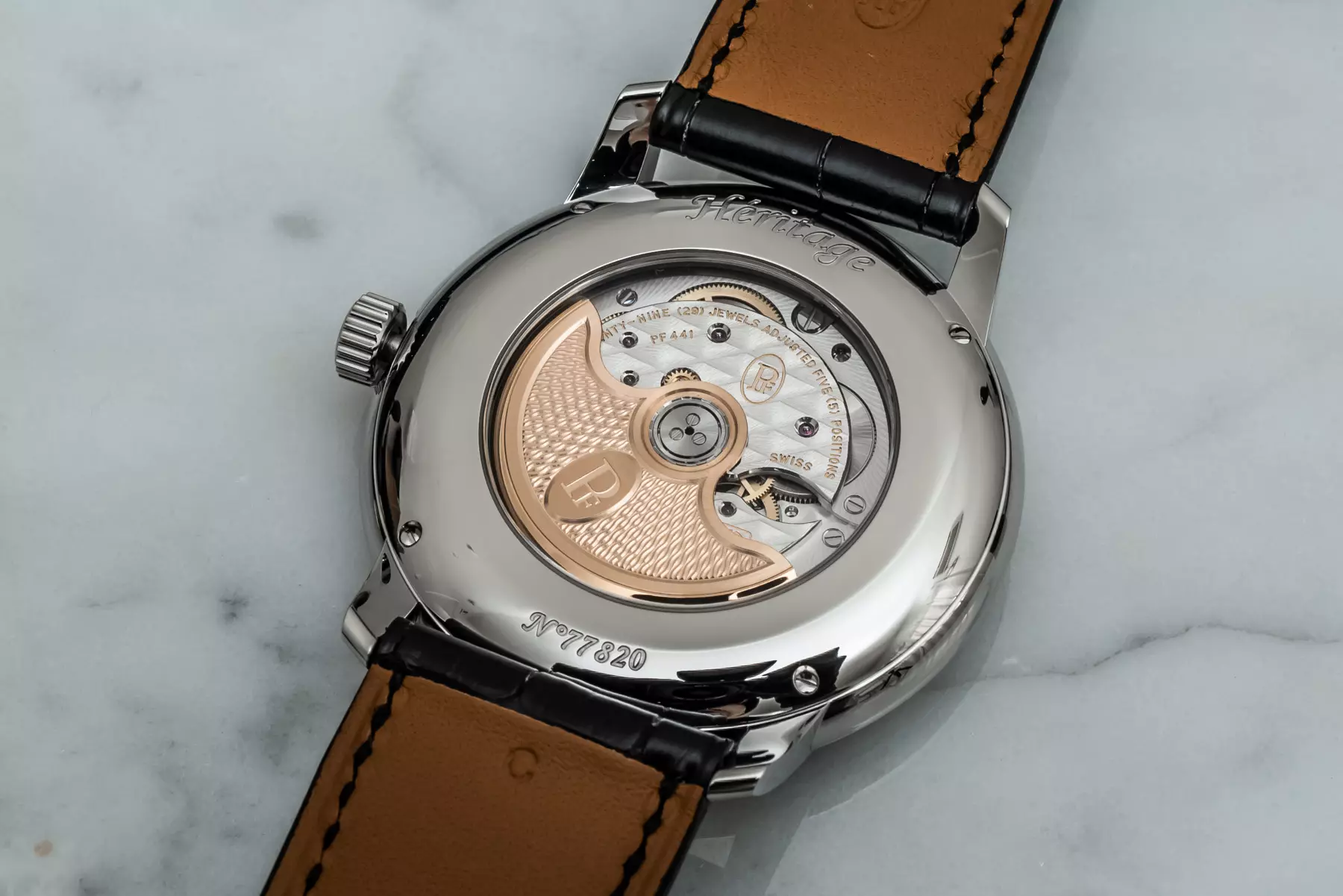 Parmigiani Toric Héritage Limited-Edition Steel Watch ສະເຫຼີມສະຫຼອງວັນຄ້າຍວັນເກີດຄົບຮອບ 70 ປີຂອງ Michel Parmigiani 33103_9