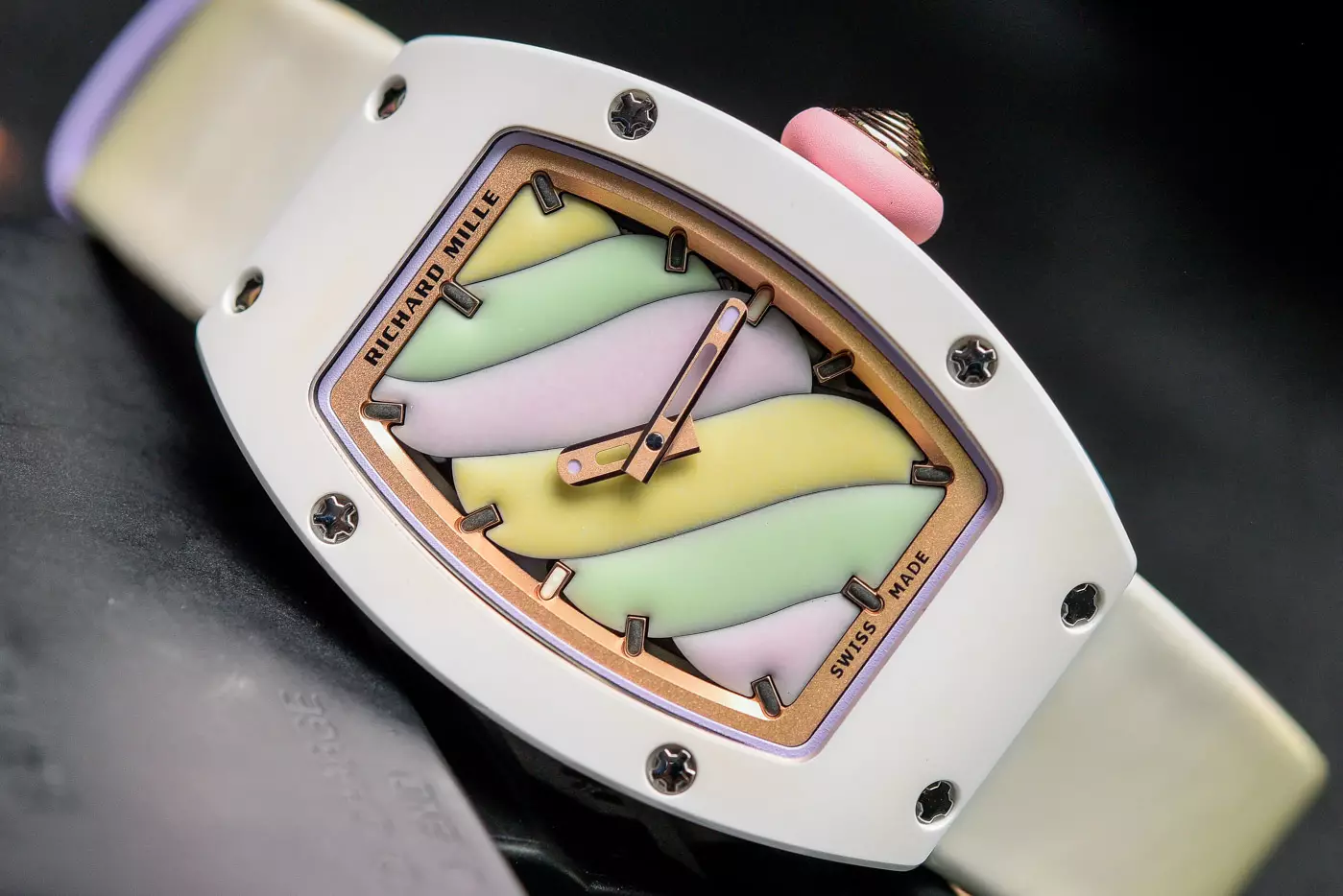 Hands-on With The Richard Mille Bonbon Collection RM 07-03 Cupcake, RM 07-03 Marshmallow, And RM 16-01 Fraise Watches 33396_6