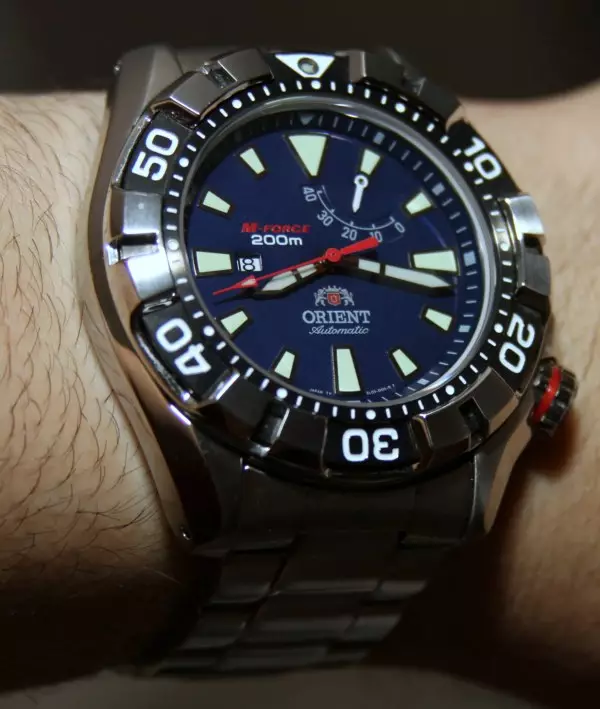 Orient M-Force SEL03001D Diver Watch Review 33670_2