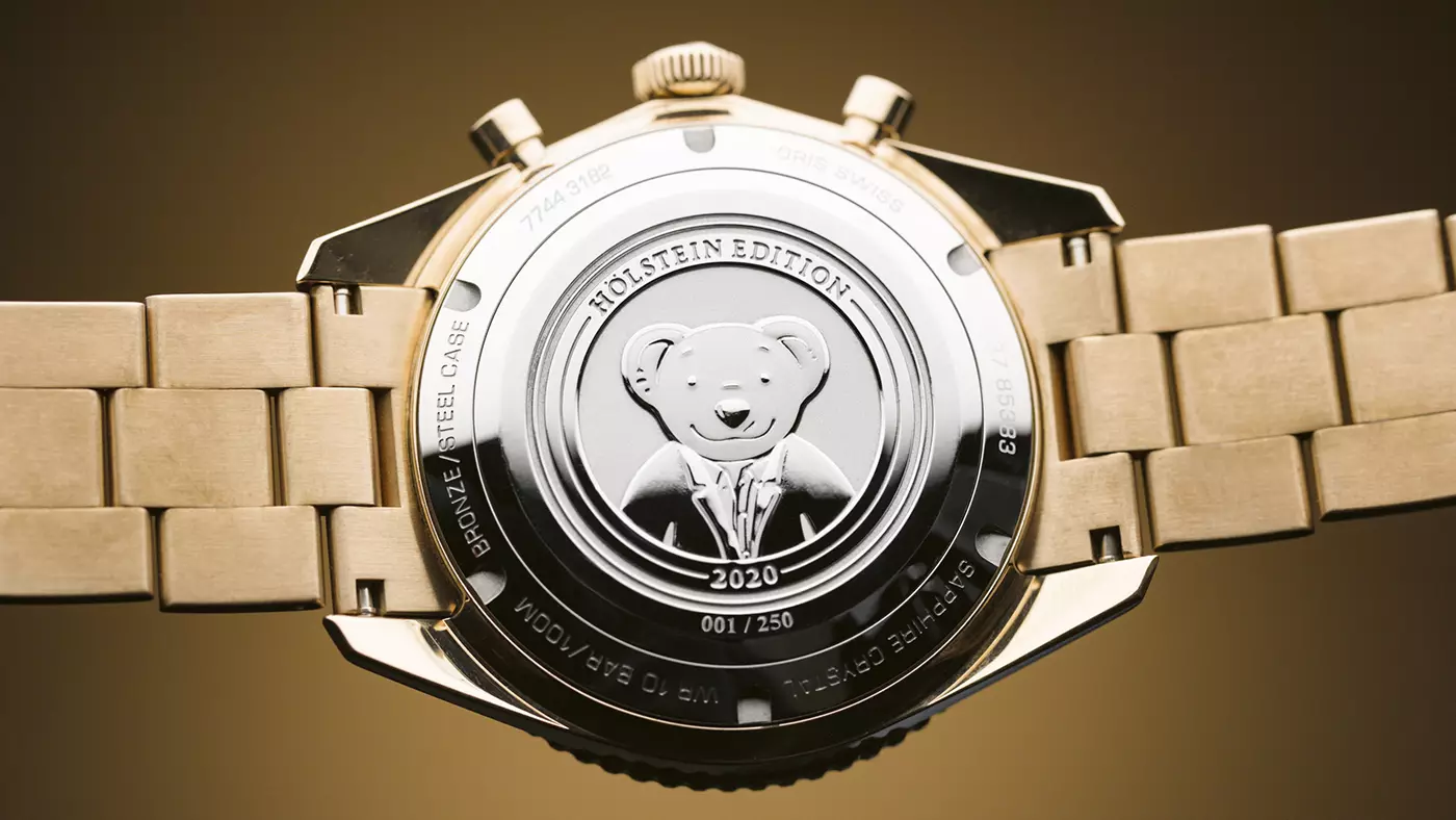 豪利時推出全新限量荷斯坦版 2020 計時碼表，搭配實心青銅錶鍊 33769_4