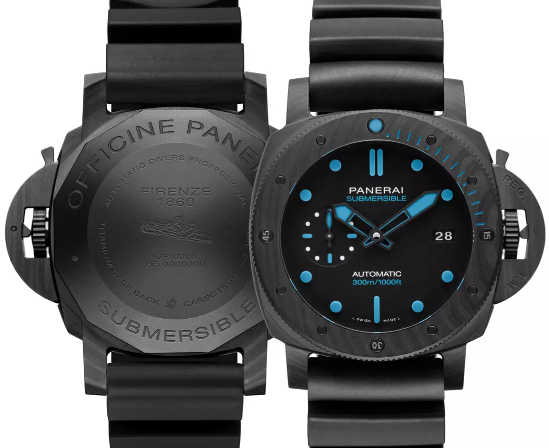 Πίσω θήκη Panerai Submersible Carbotech