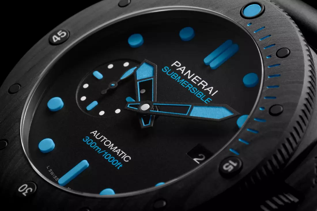 Καντράν Panerai Submersible Carbotech