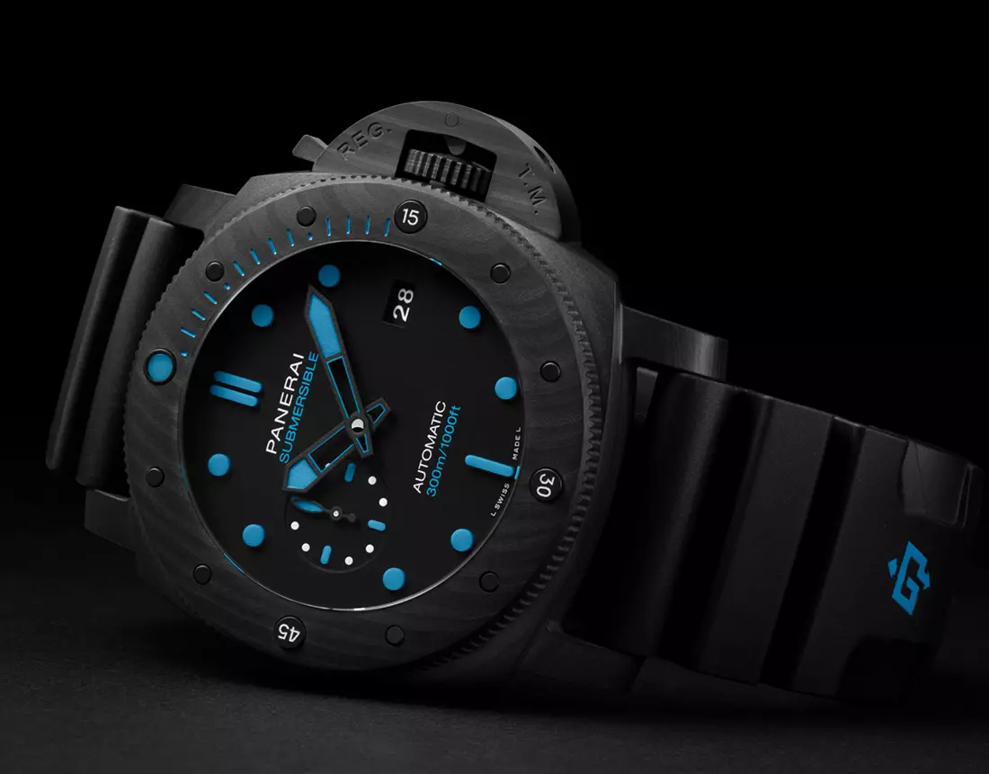 Panerai Submersible Carbotech-klokke