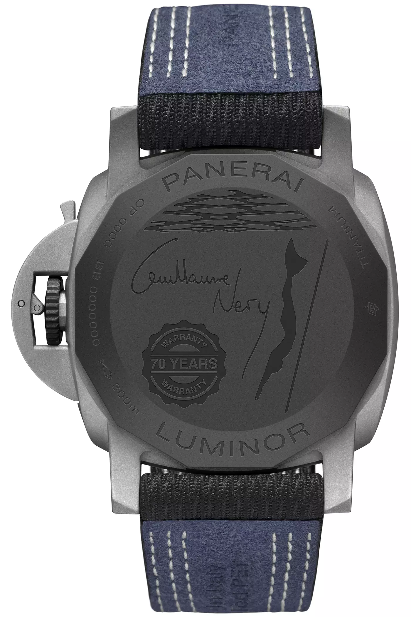 Ang Panerai Debuts Limited Luminor Marina 44mm - Guillaume Néry Edition 33900_4
