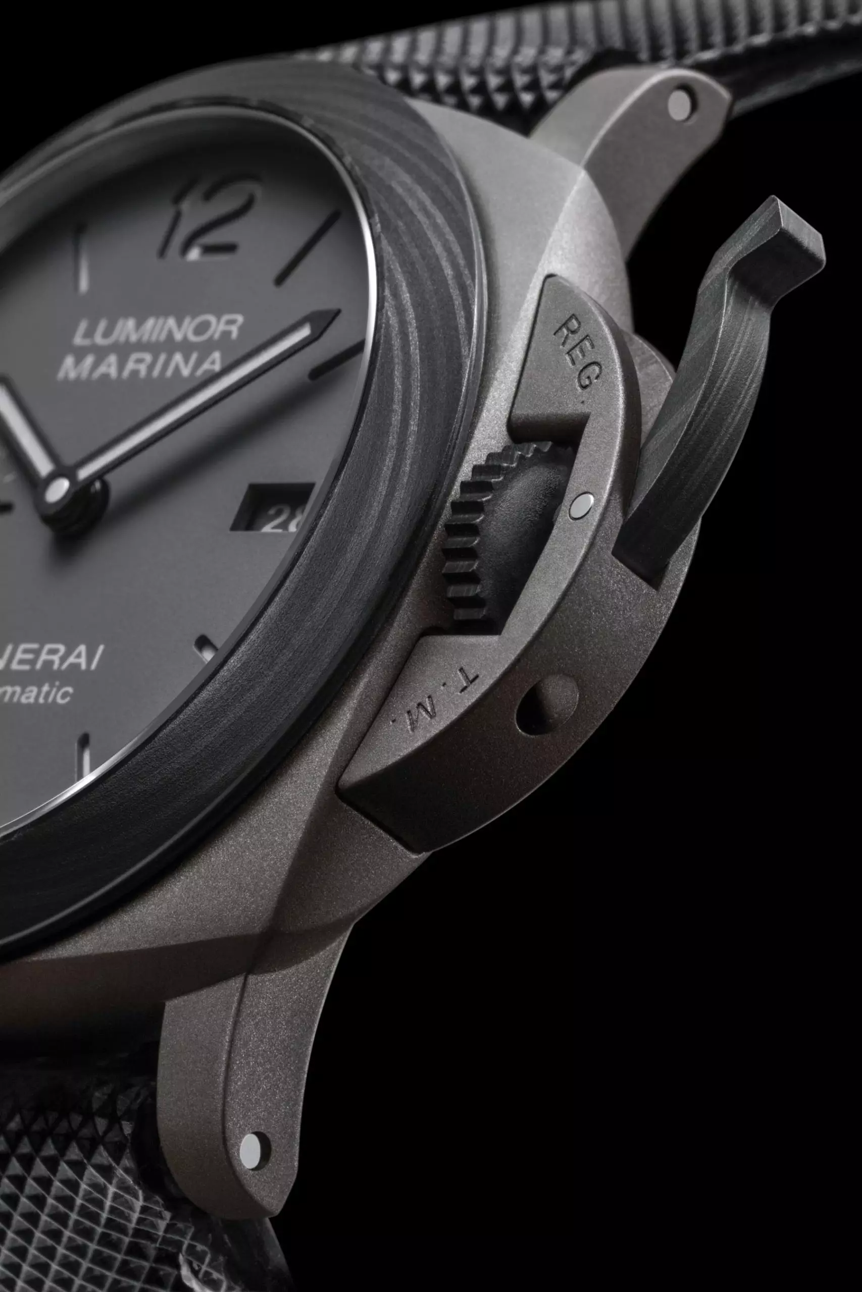 Panerai Luminor Marina DMLS 44 PAM01662 បញ្ចេញ Titanium ថ្មី។ 33910_3