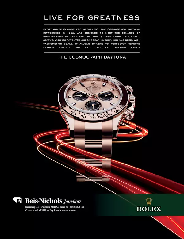 Publicité Rolex Daytona