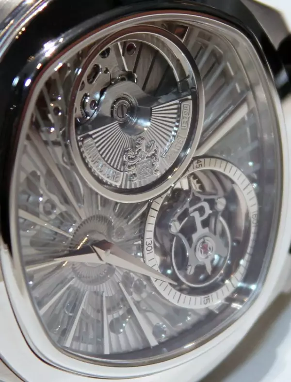 Piaget Emperador Coussin Tourbillon שעון אוטומטי דק במיוחד 34225_4