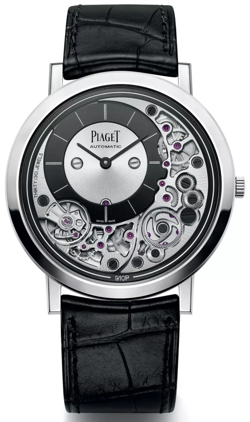 Piaget Altiplano Ultimate 910P har ny rekord for den tynneste automatiske klokken 34266_4