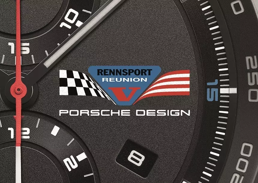 Porsche Chronotimer Series 1 Rennsport Reunion V Edizio mugatuko erlojua