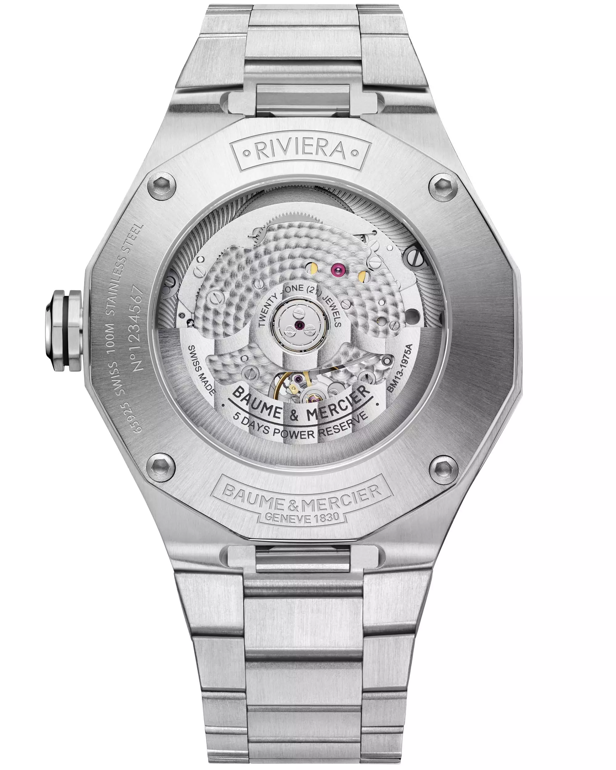 Baume na Mercier Riviera Wanatazama Kwa Mwendo wa Baumatic kwa 2022 3448_4