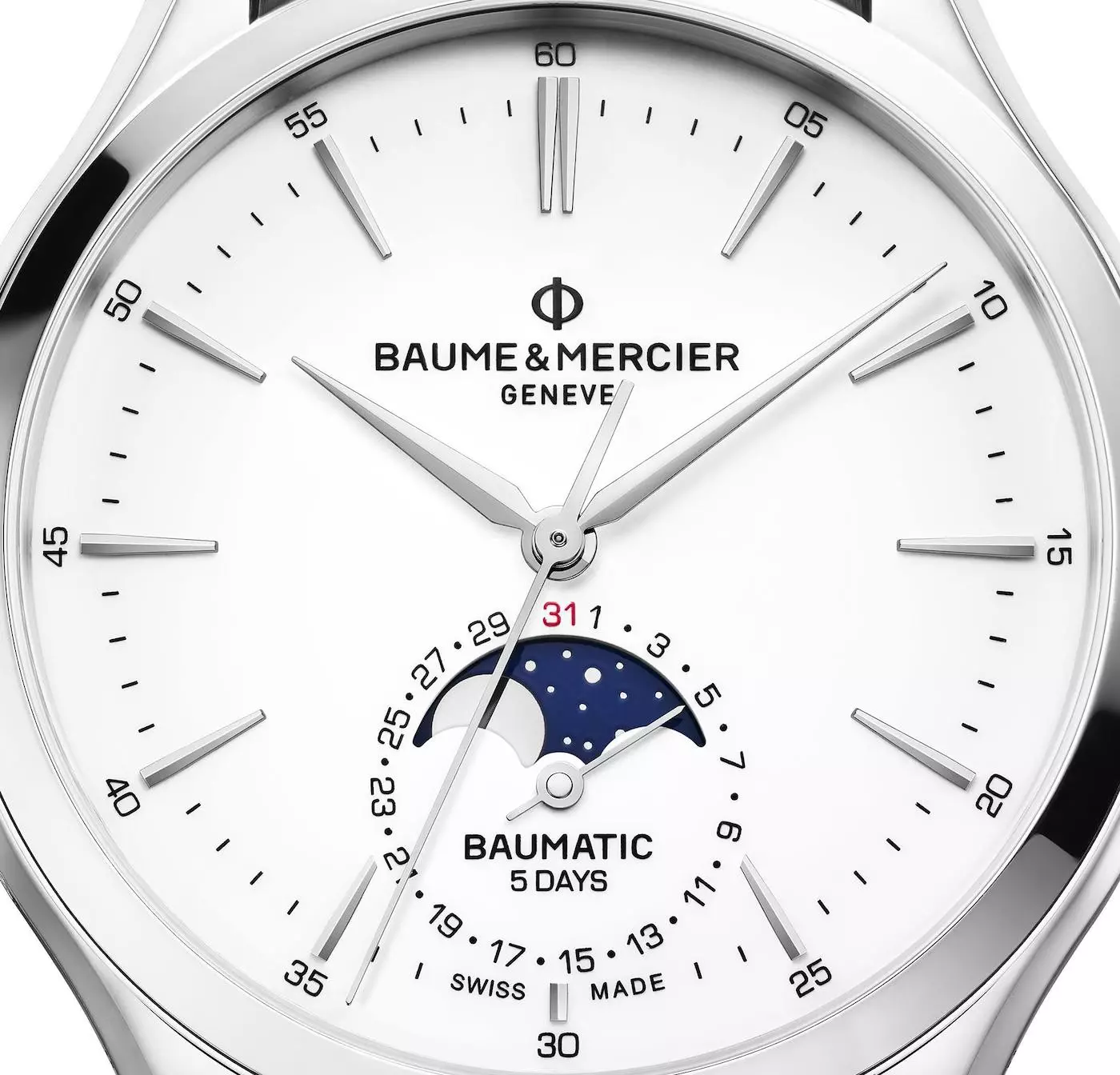 Kapangidwe & Mtengo: New Baume & Mercier In-House Baumatic Clifton Moon Phase Watches Kwa 2020 3453_3