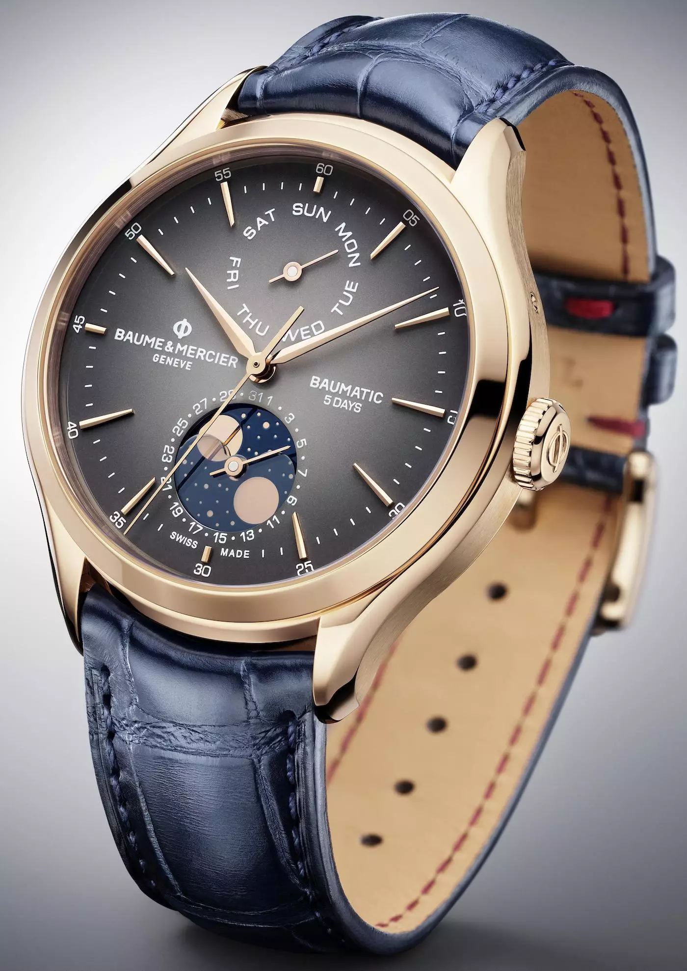 Nhazi & Uru: New Baume & Mercier In-House Baumatic Clifton Moon Phase elele maka 2020 3453_7