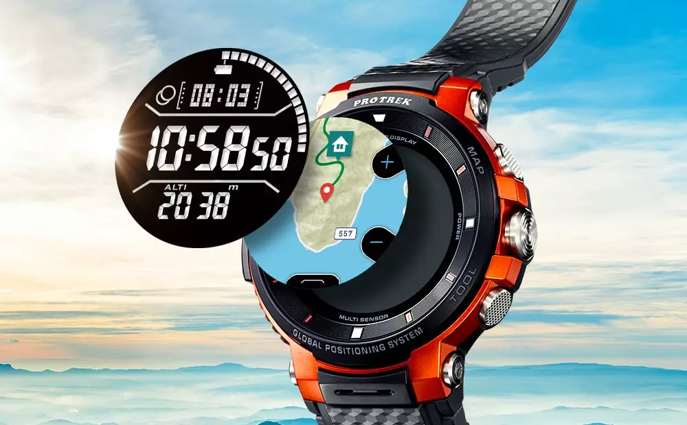 Часовникът Casio Protrek Smart WSD-F30 вече има по-голям размер за носене и подобрен живот на батерията 3475_11