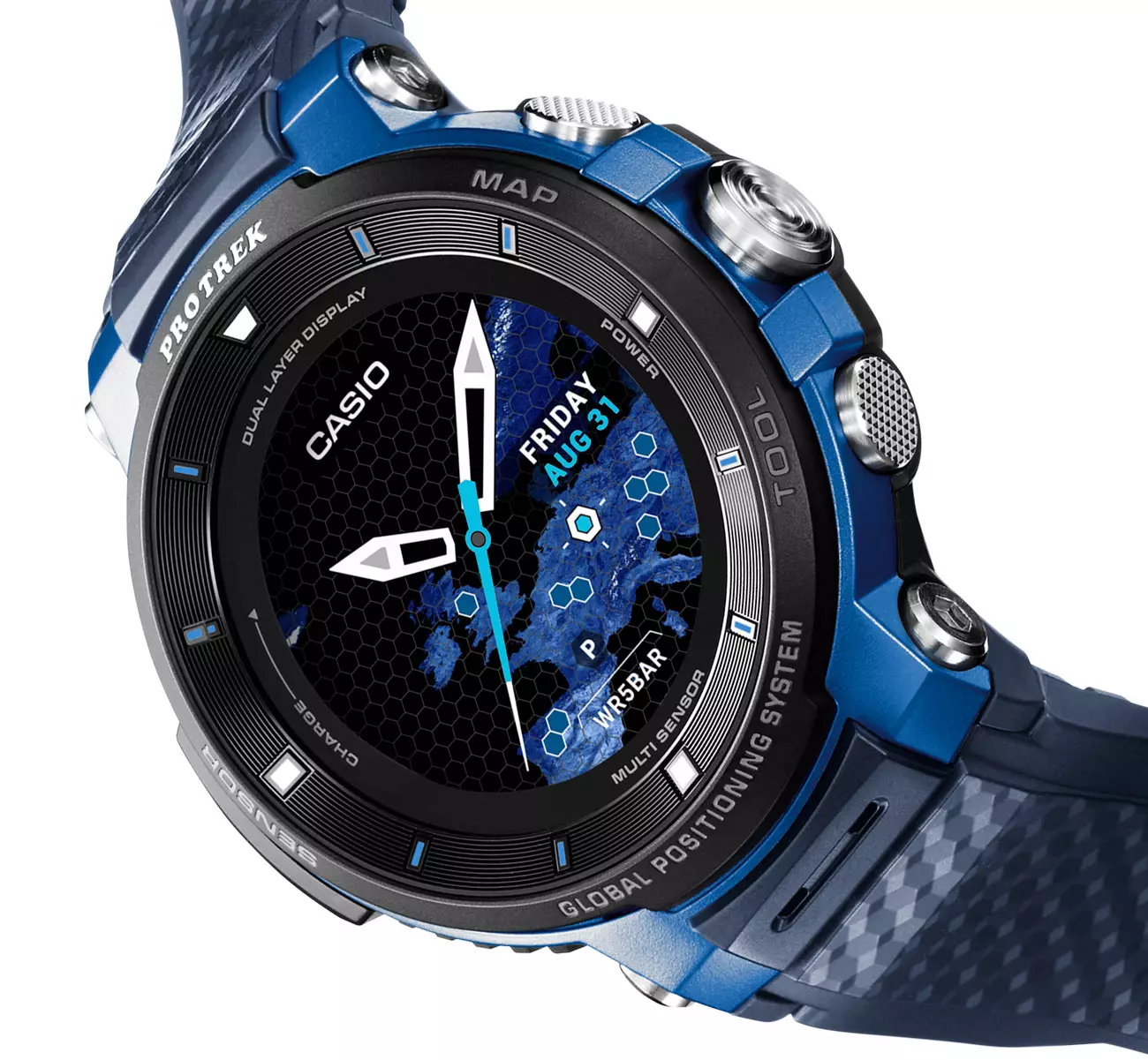 Casio Protrek Smart WSD-F30 horloge heeft nu meer draagbaar formaat en verbeterde levensduur van de batterij 3475_14