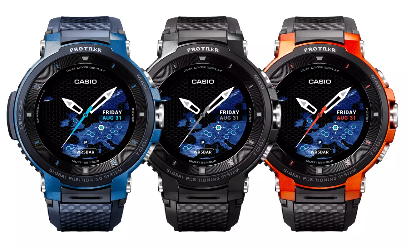 Часовникът Casio Protrek Smart WSD-F30 вече има по-голям размер за носене и подобрен живот на батерията 3475_2