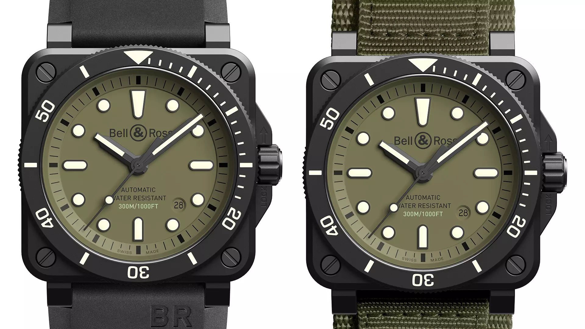 Bell & Ross Limited Edition BR 03-92 Diver Military Watch дебют жасады 3507_1