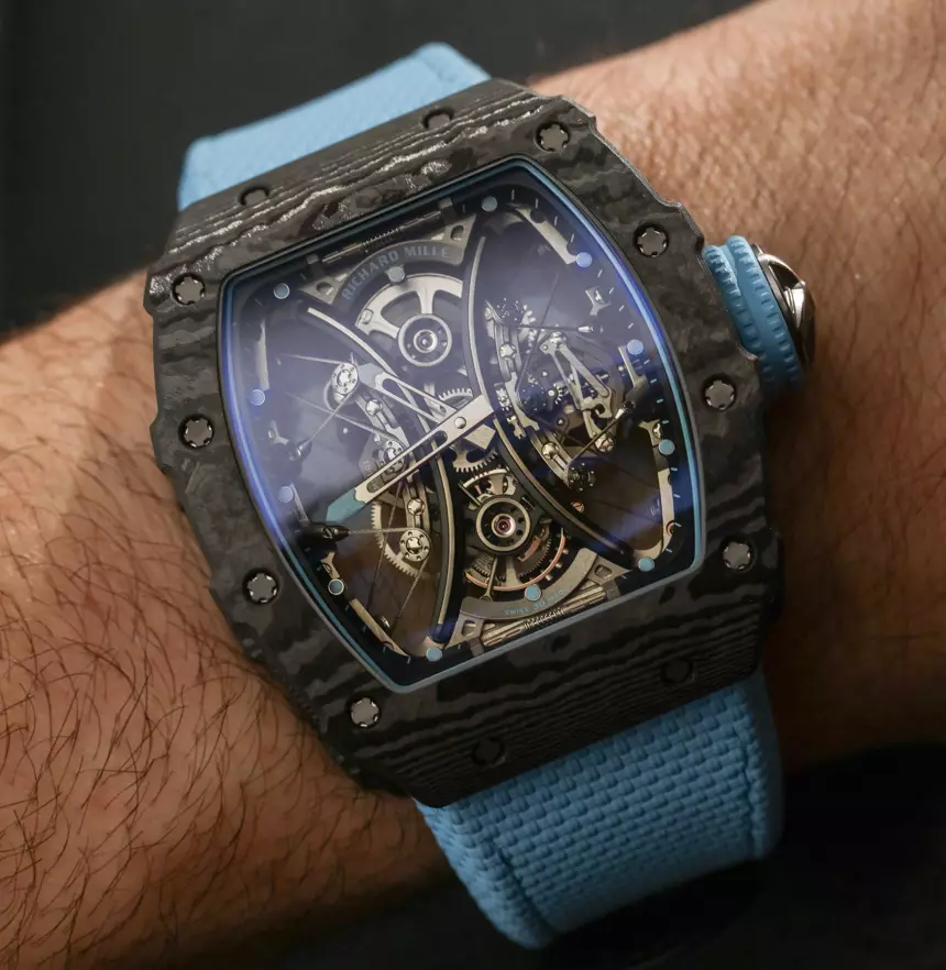 Ричард Мил RM53-01 Tourbillon Pablo Mac Donough Рачен часовник 35359_1