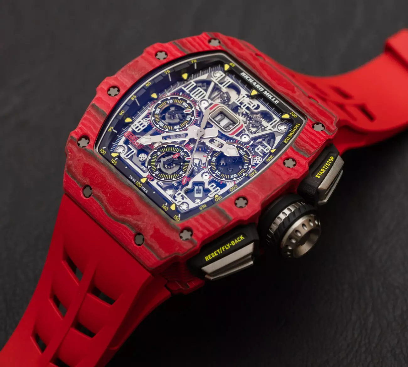 Richard Mille RM 11-03 Awtomatiku Flyback Chronograph Red Quartz FQ TPT Watch Hands-On 35386_2