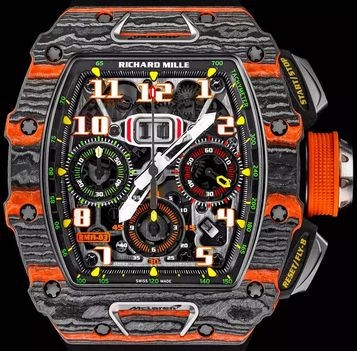 Richard Mille RM 11-03 McLaren Uathoibríoch Flyback Chronograph Watch 35390_3