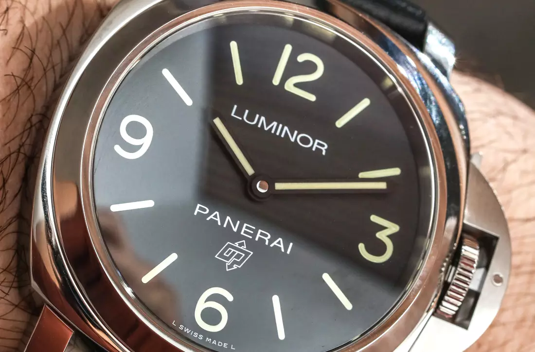 Panerai Luminor Base Logo 3 ditë numërues i zi