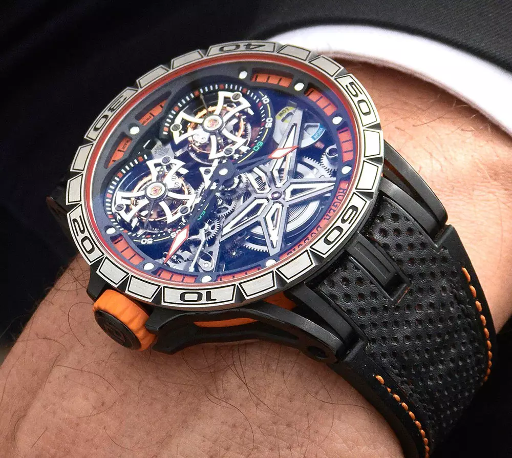 Roger Dubuis Excalibur Spider Double Flying Tourbillon Watch 35558_6