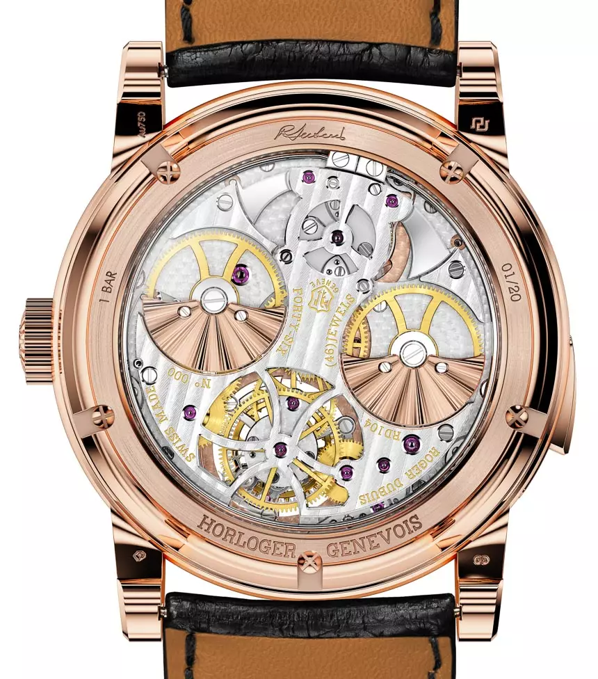 MANUFAKTUR ROGER DUBUIS - Hommage Répétition Minutes HO45 104