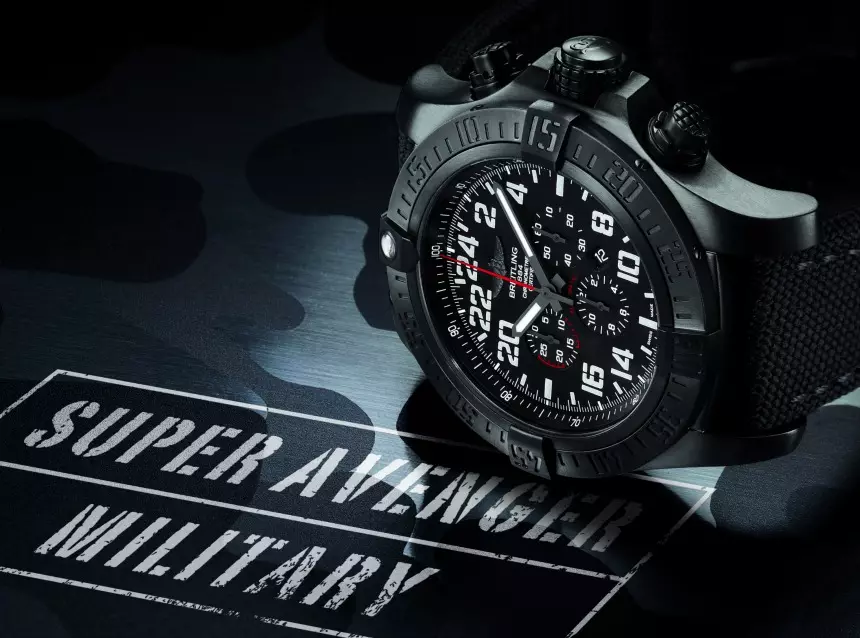 Breitling सुपर एभेन्जर मिलिटरी लिमिटेड संस्करण श्रृंखला