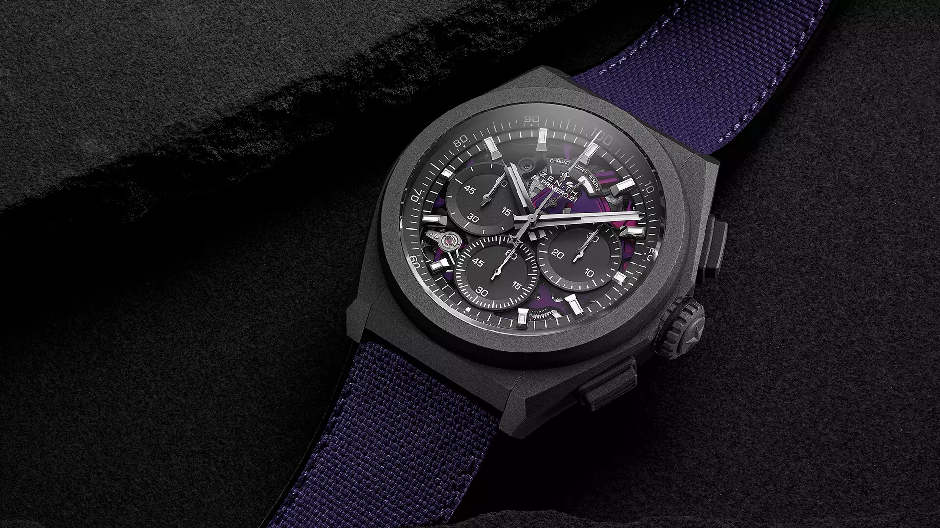 Zenith Yaanza The Defy 21 Ultraviolet Chronograph 35897_1