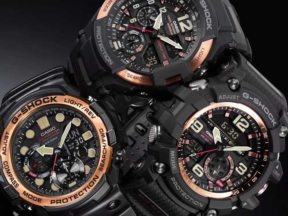 Casio-G-Shock-GRAVITYMASTER-GA1100RG-1A-MUDMASTER-GG1000RG-1A-GULFMASTER-GN1000RG-1A-Rose-Gold-2