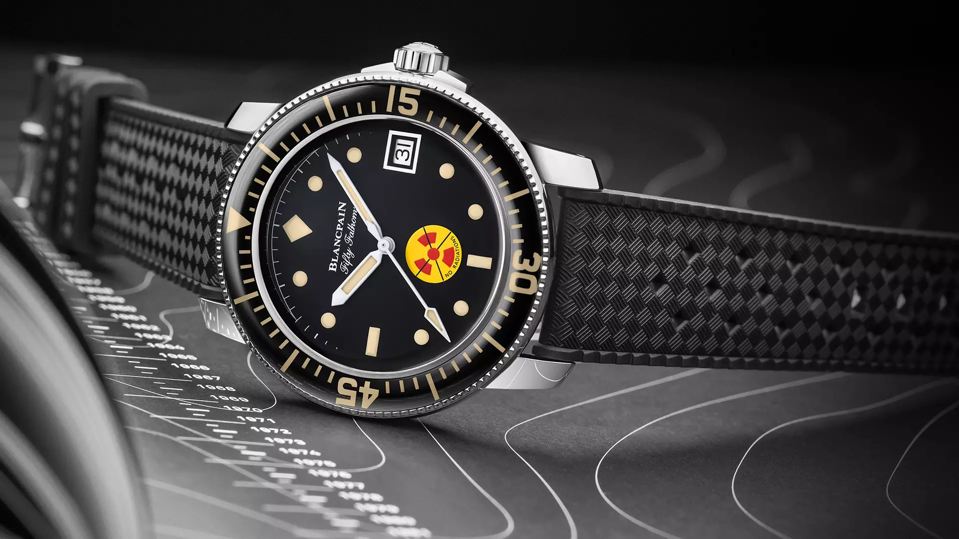 Blancpain lance une édition limitée de la montre Tribute To Fifty Fathoms No Rad 3597_1