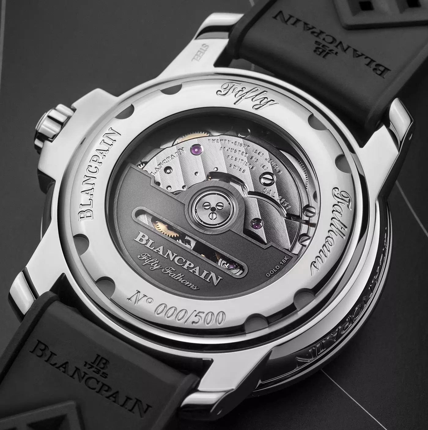 Blancpain Debuts Limited-Nbipụta ụtụ maka Fathoms iri ise enweghị elekere Rad 3597_5