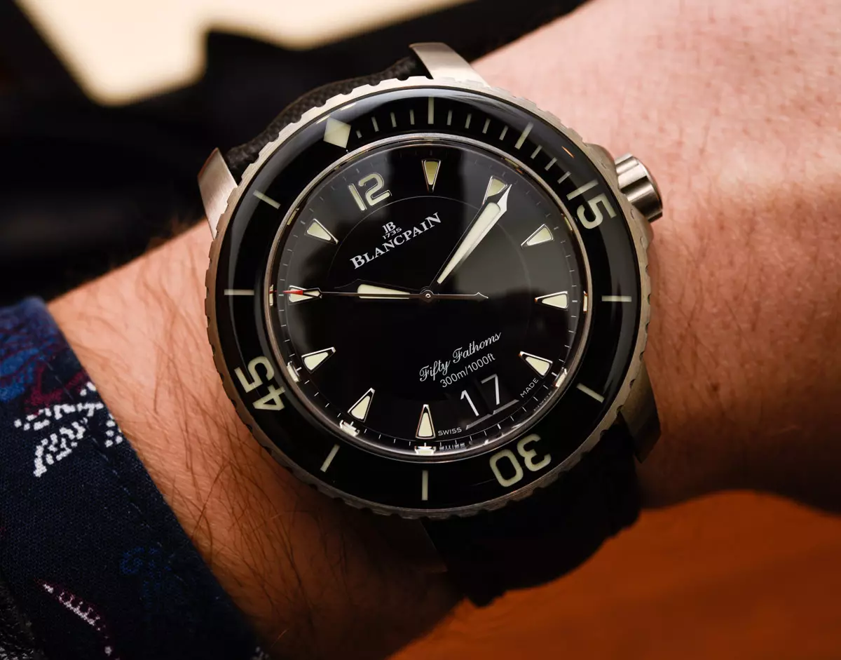 Blancpain Fifty Fathoms Grande Date 5050 Watch Hands-On 3608_7