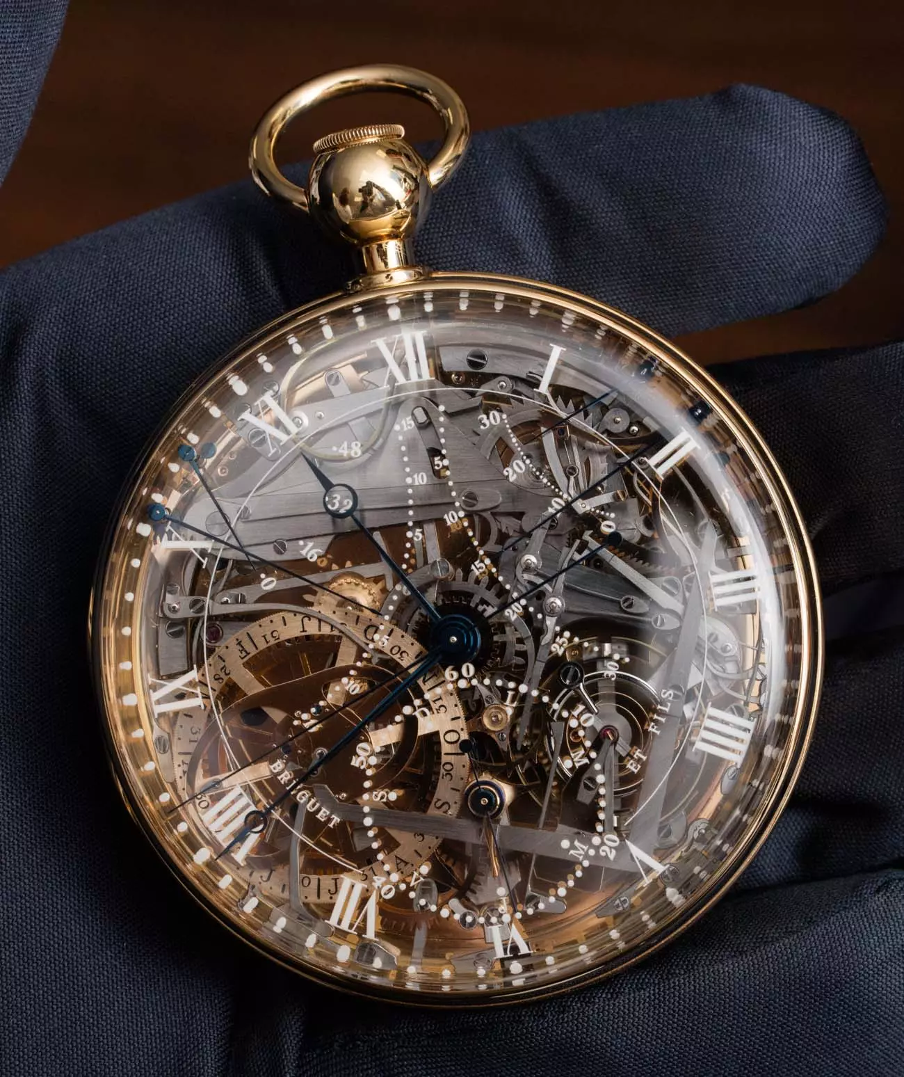 Thực hành: Đồng hồ bỏ túi Breguet Reference 1160 'Marie Antoinette' 3662_2