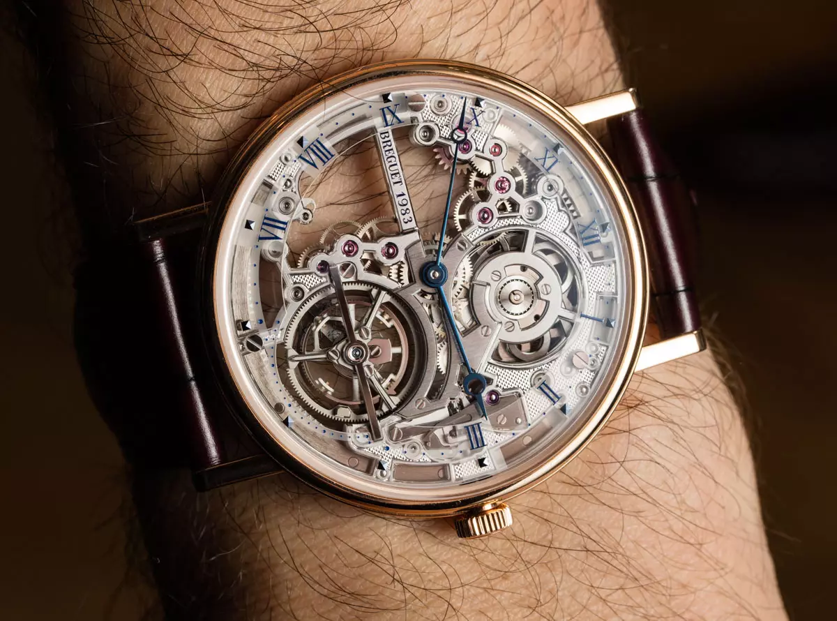 Izandla Zivuliwe: I-Breguet Classique Extra-Plat Tourbillon Squelette 5395 3672_5