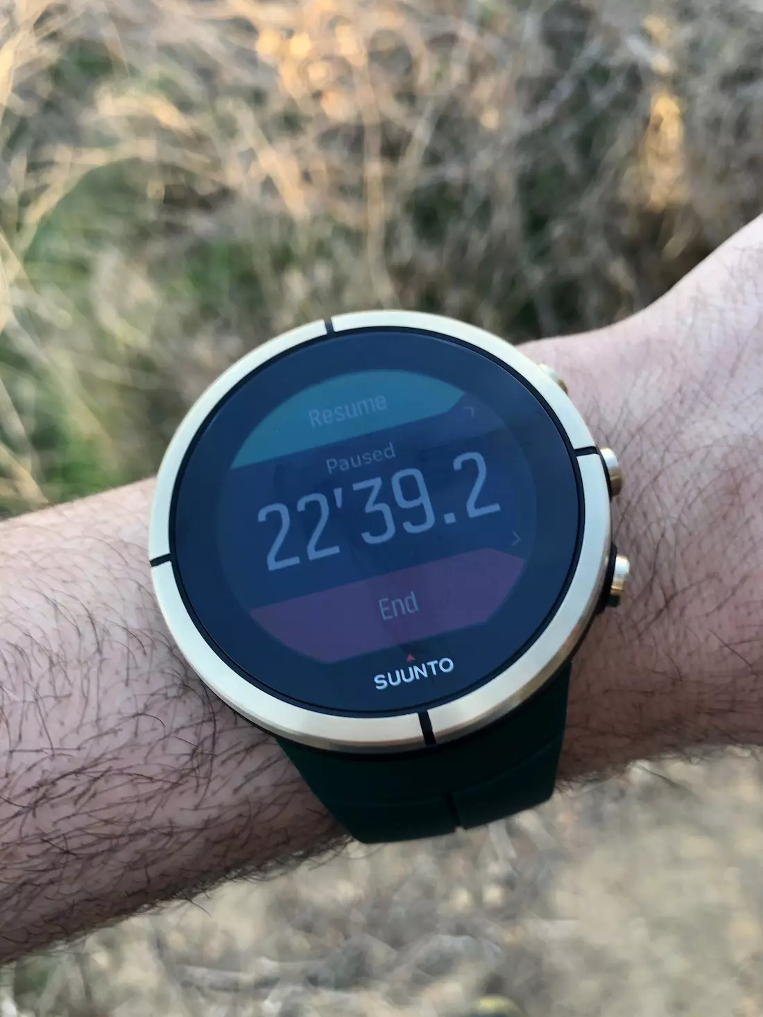 Suunto Spartan Ultra դաստակի կրակոց