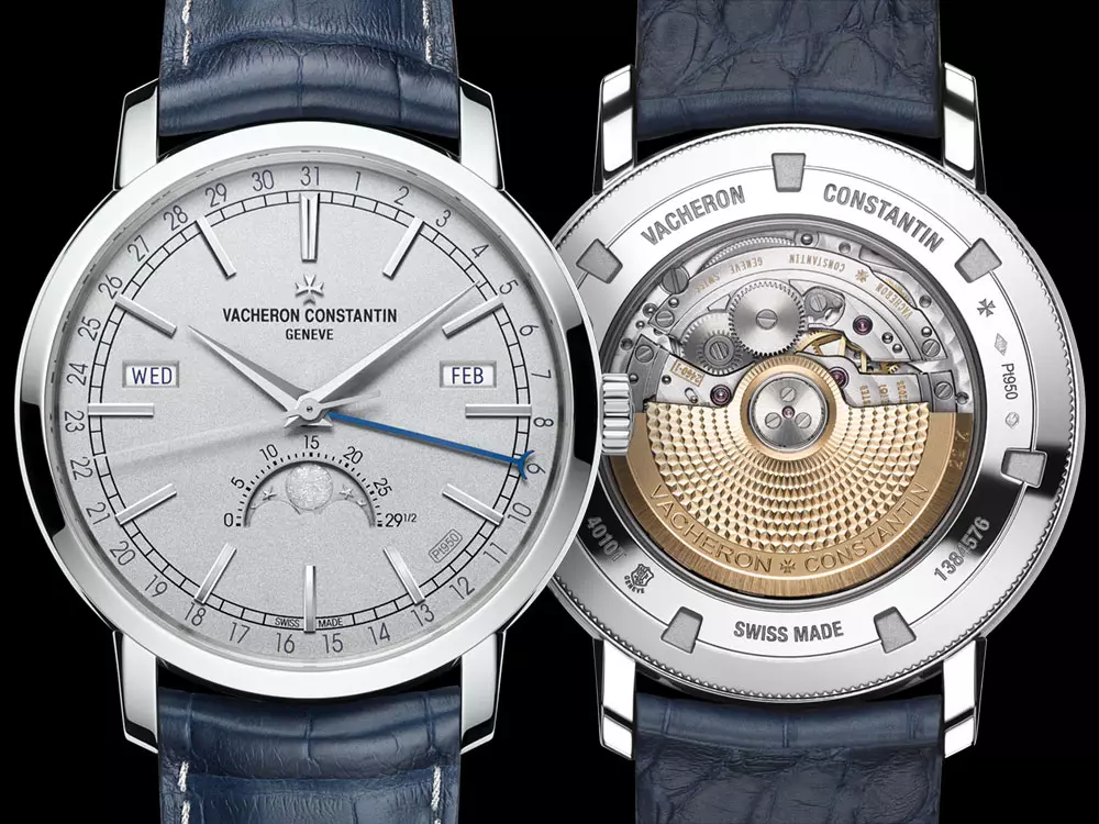 Vacheron Constantin Traditionnelle Kompleto nga Koleksyon sa Kalendaryo Excellence Platine Watch 36947_1