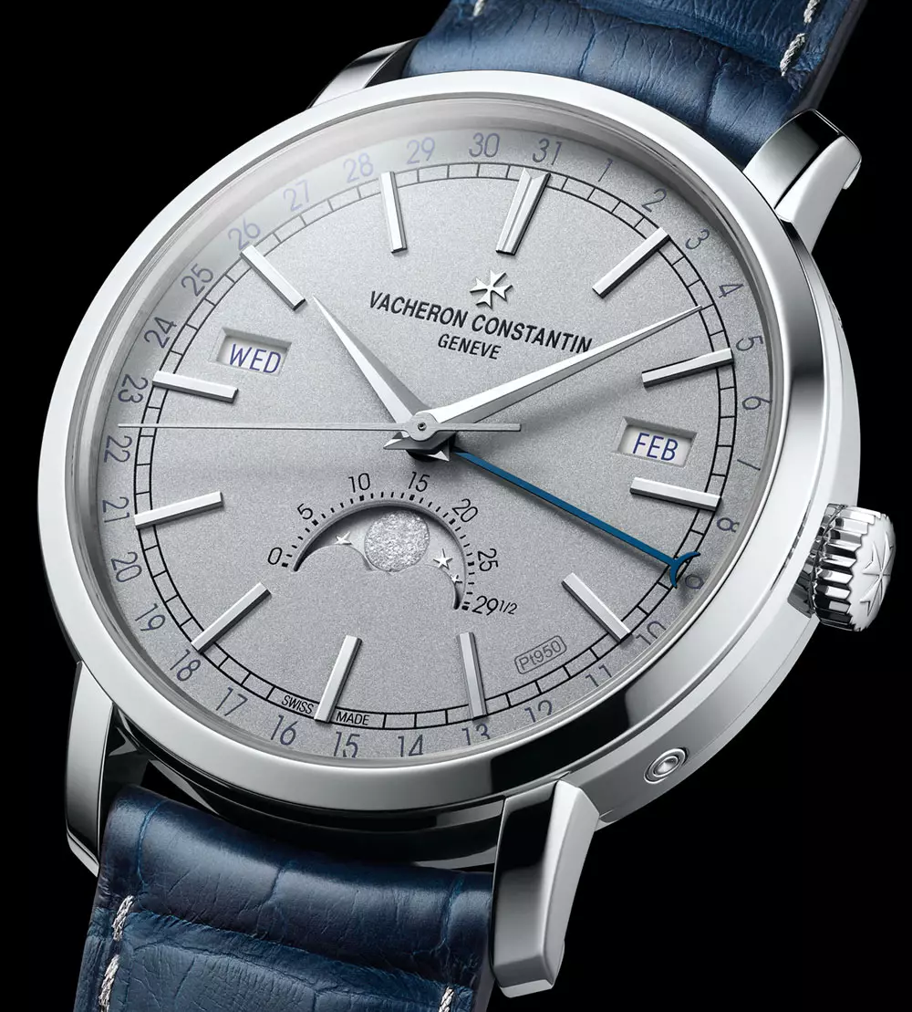 Vacheron Constantin Traditionnelle Kompleto nga Koleksyon sa Kalendaryo Excellence Platine Watch 36947_8