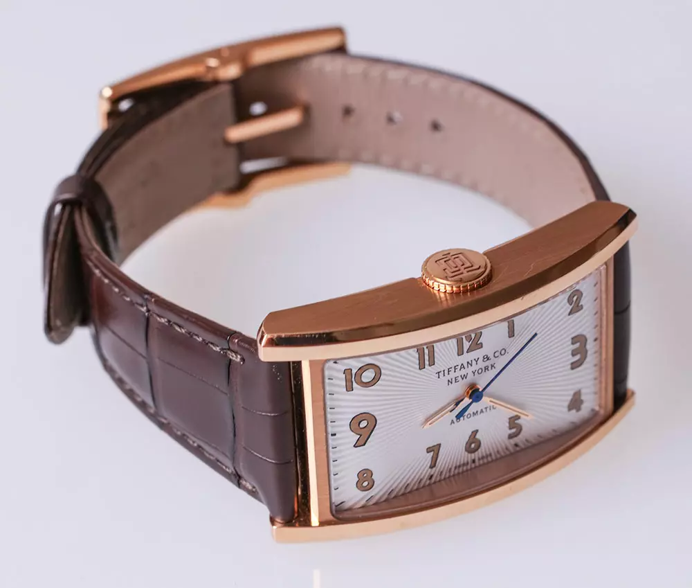 Relógio automático Tiffany & Co. East West em Rose Gold Review | Página 2 de 2 37048_6