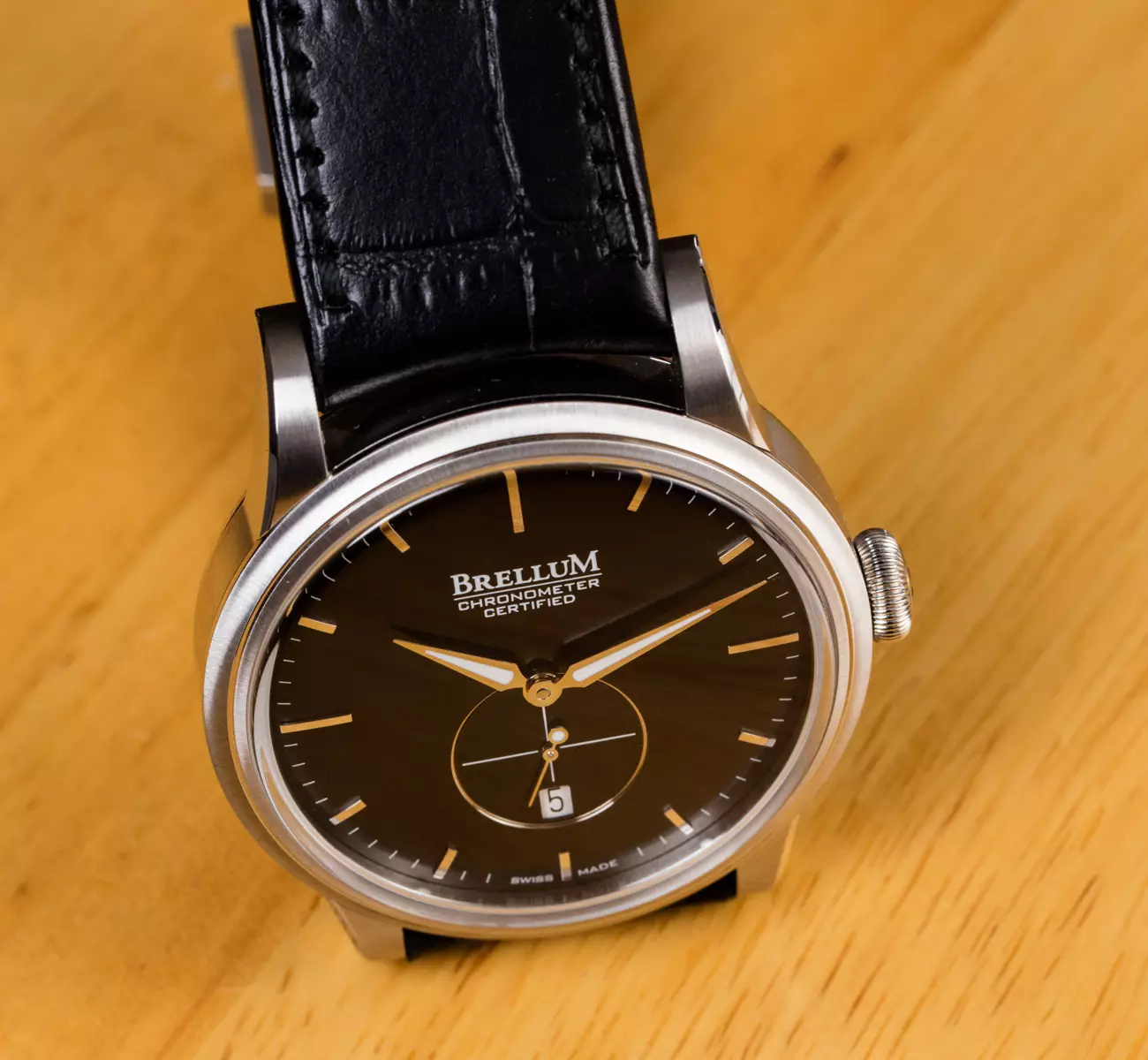 مراجعة ساعة Brellum Wyvern Classic Petite Seconde Chronometer 3710_10