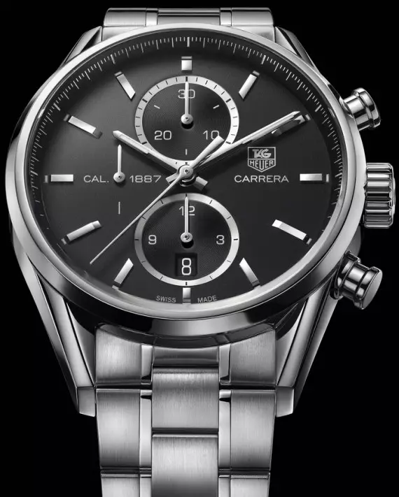 خەتكۈچ Heuer Carrera Chronograph Caliber 1887 قولدا كۆرۈش 37116_6