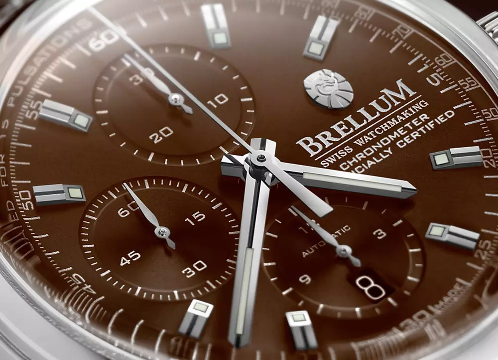 Brellum Duobox Klasik Havana Watch 3713_3