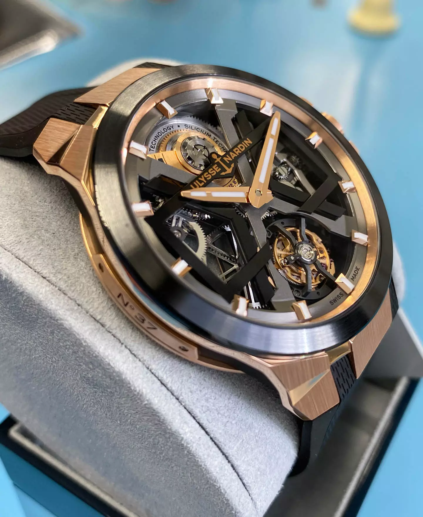 Ulysse Nardin Blast தானியங்கி Tourbillon கடிகாரங்கள் அறிமுகம் 37482_3