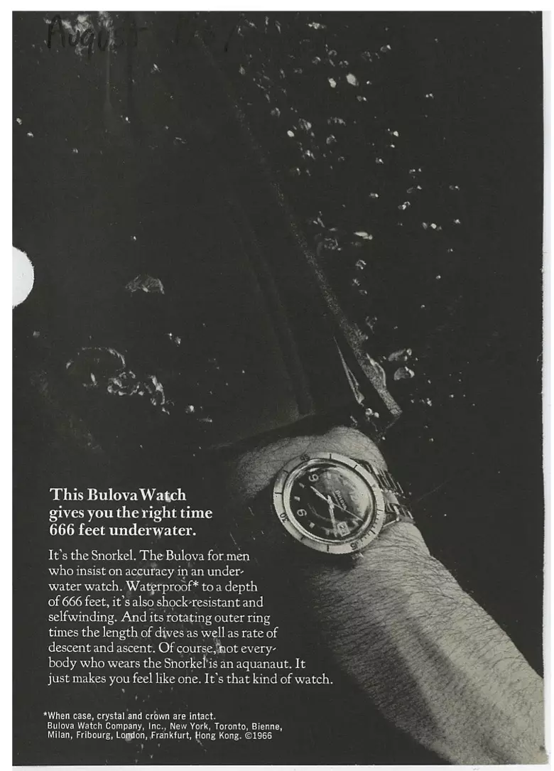 Bulova roept The Devil Diver terug uit de archieven 3748_1